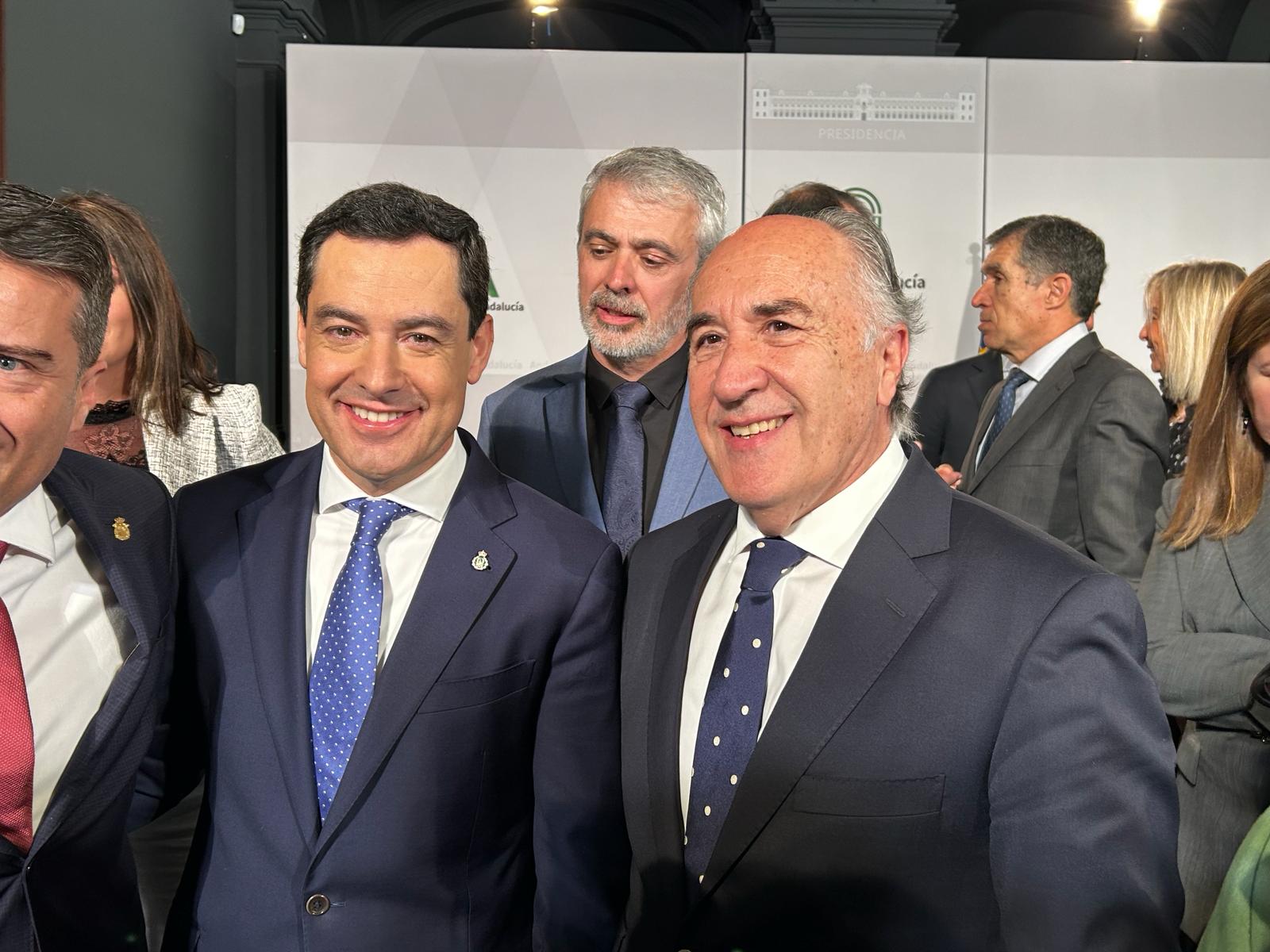 El alcalde asiste a la presentación del Plan de Infraestructuras Judiciales de la Junta de Andalucía