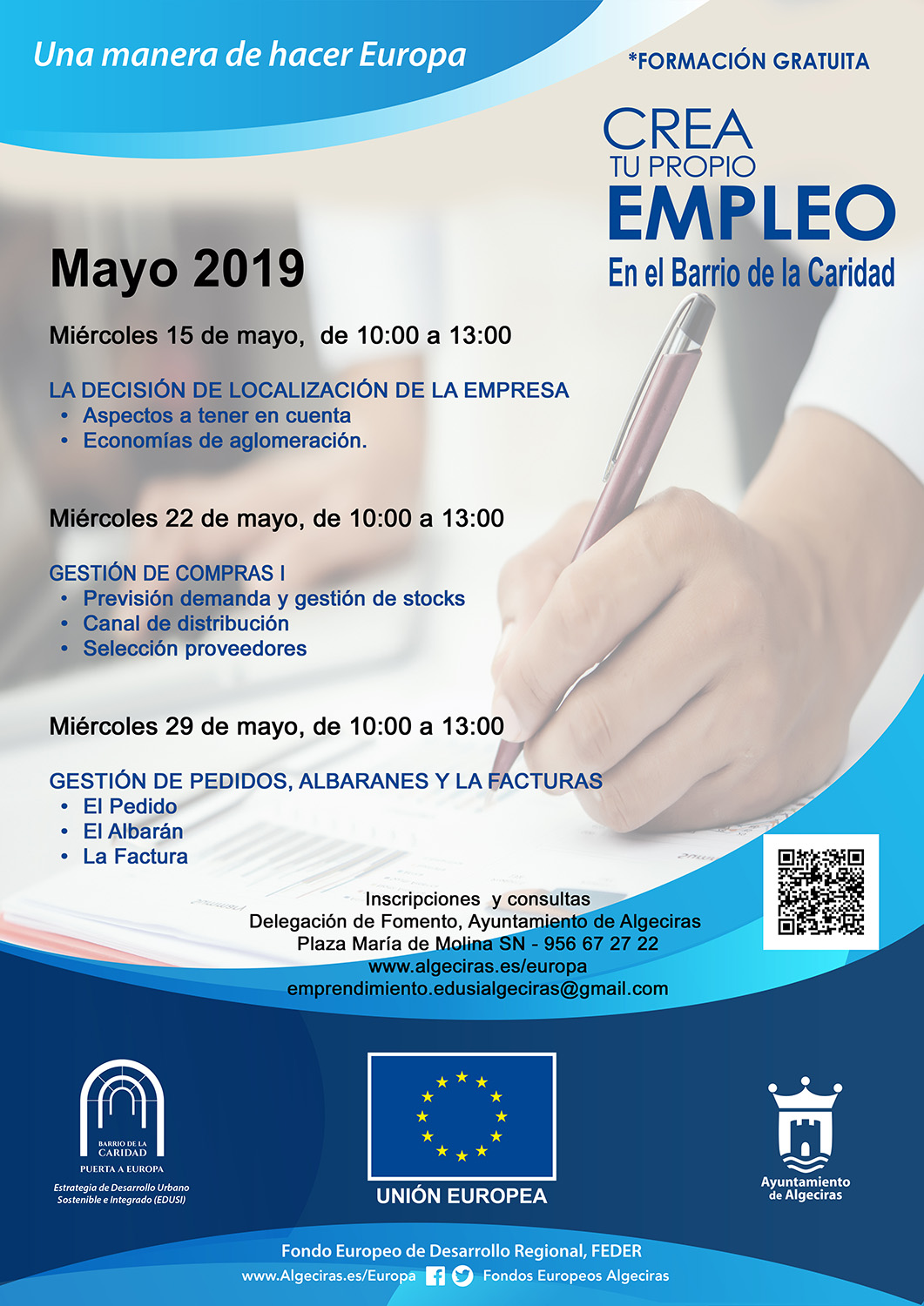 Crea tu propio empleo: Taller práctico de preparación de elevator pitch