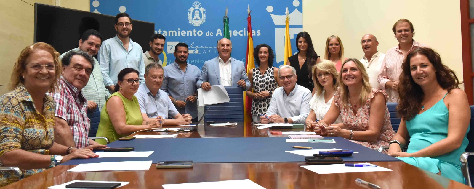 El alcalde preside la primera Junta de Gobierno del mes de agosto donde ...